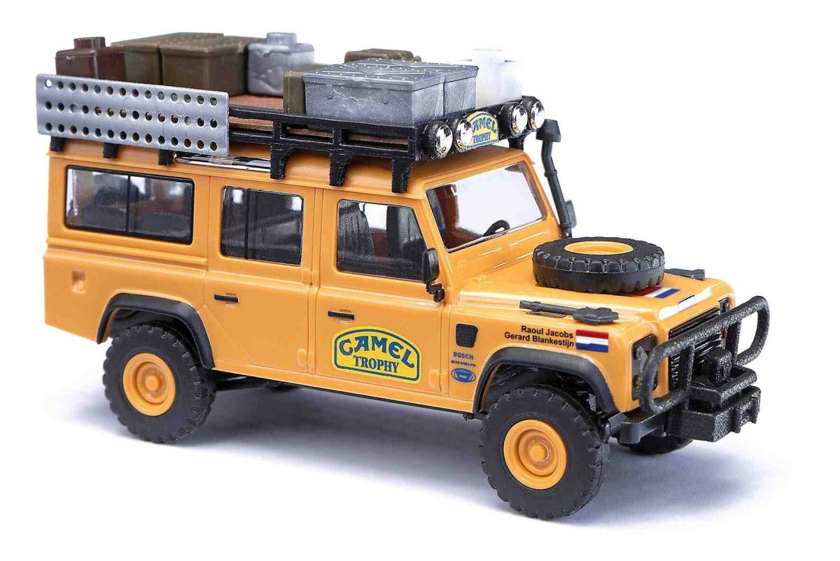 Busch 50329 LAND ROVER DEFENDER CAMEL TROPHY 1983