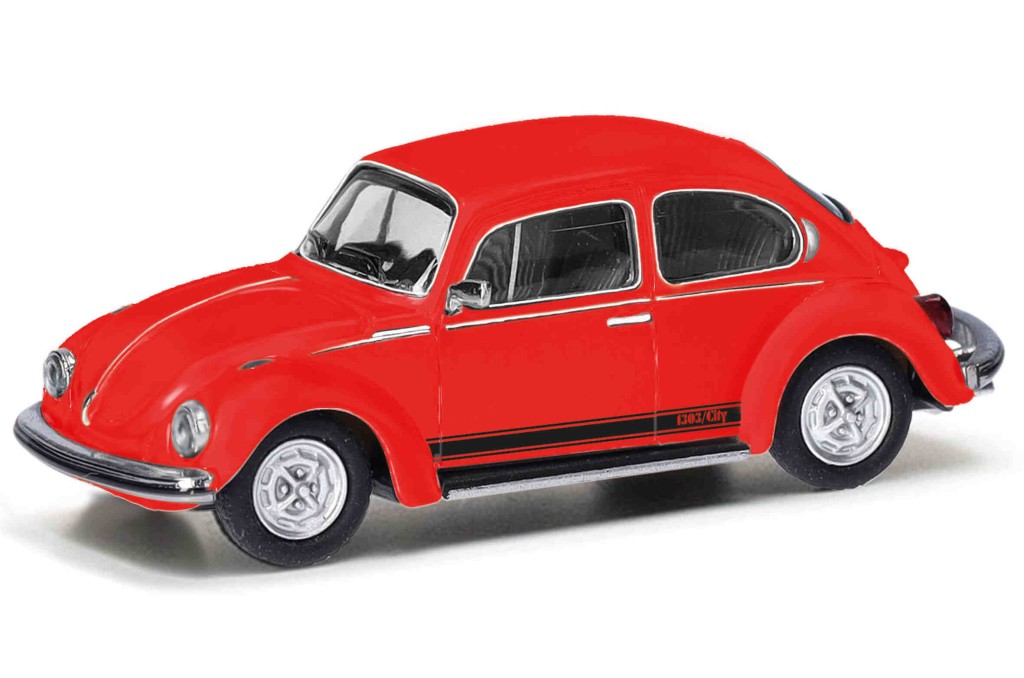 Herpa 421119 VW Kever 1303, rood